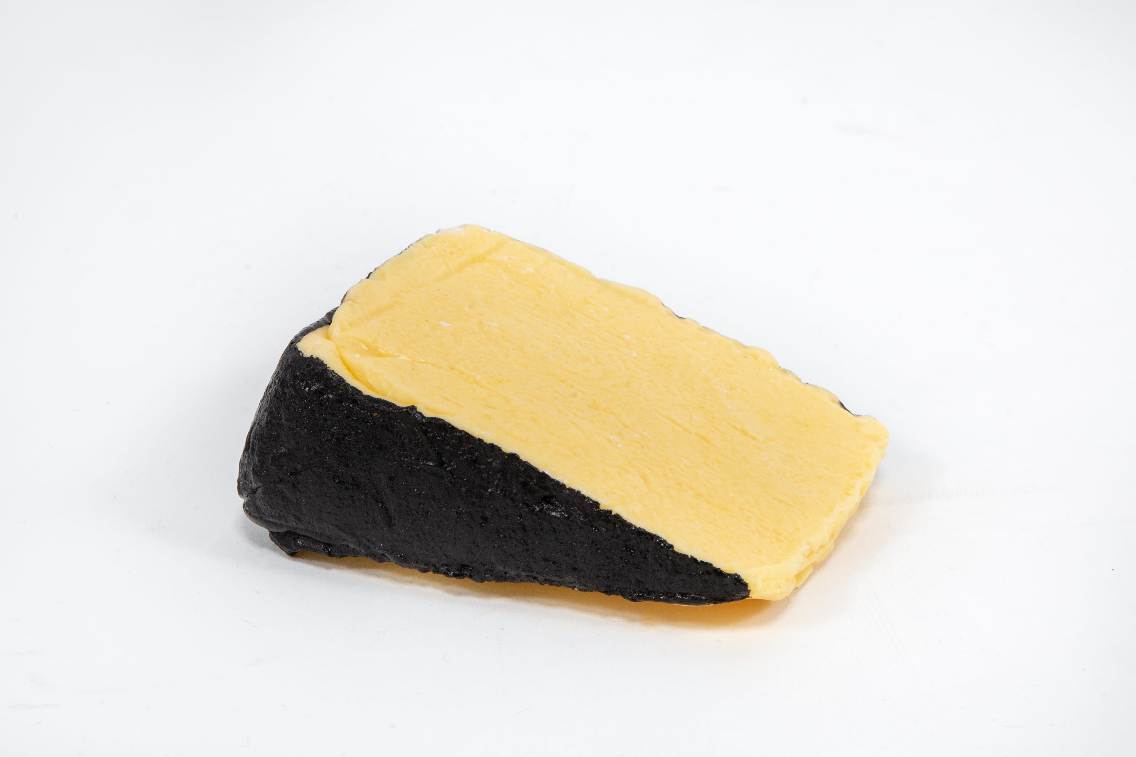 Fake Cheddar Cheese Wedge with Black Rind - Props America